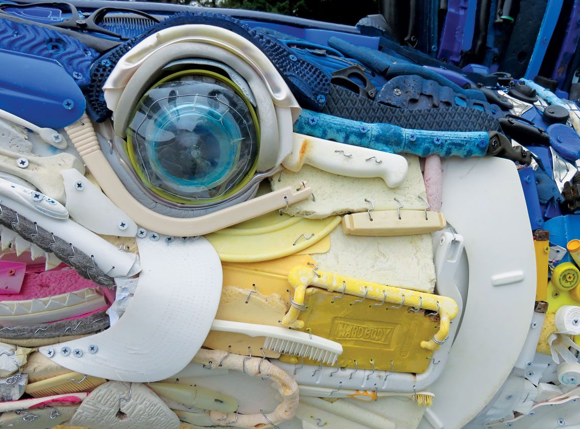 The Washed Ashore Project Turns Ocean Plastics into Works of Art