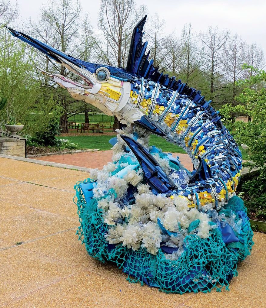 The Washed Ashore Project Turns Ocean Plastics into Works of Art