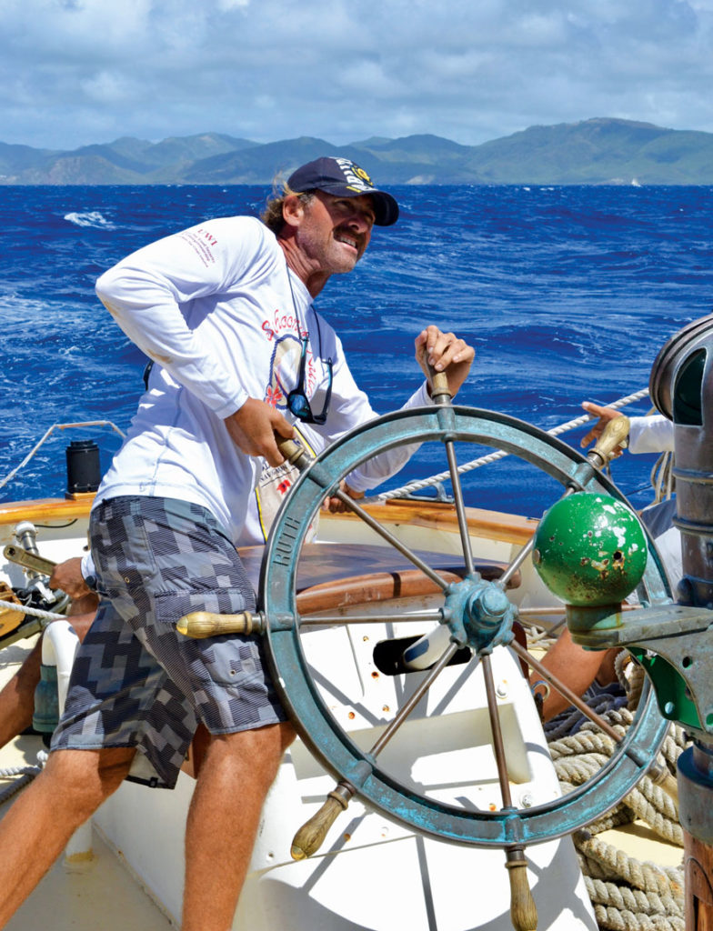 Schooner Ruth: From a Beach in Barbados to Antigua Classics