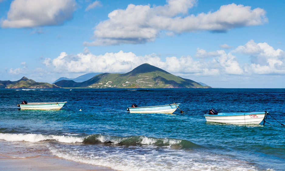 Destination: Nevis - ALL AT SEA