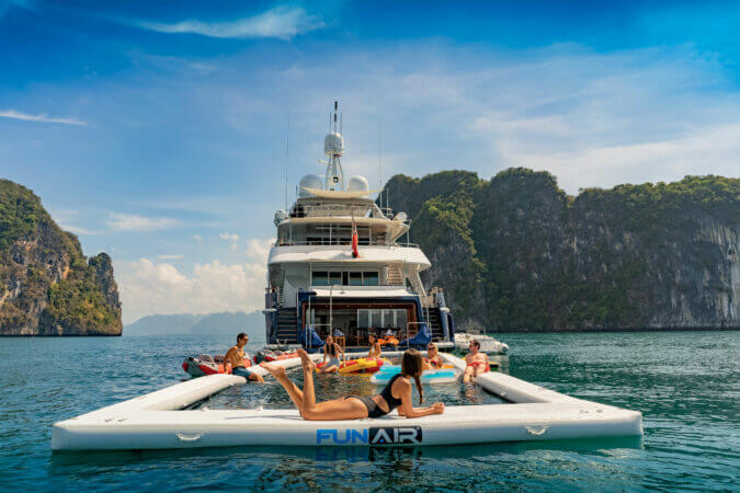 FunAir Inflatables: Must-Have Yacht Toys from Monaco Yacht Show 2024 ...
