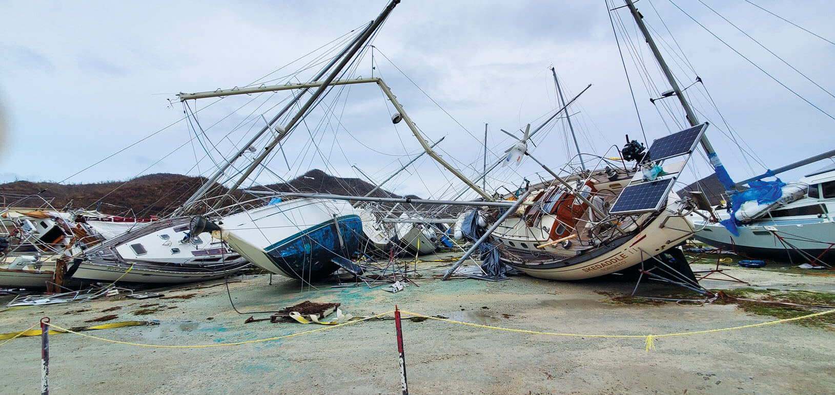 Hurricane Beryl’s Impact on Tyrell Bay Marina, Carriacou: Destruction ...