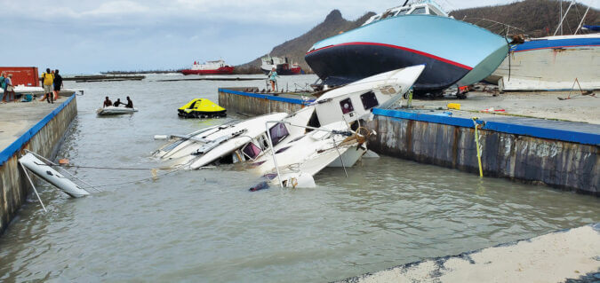 Hurricane Beryl’s Impact on Tyrell Bay Marina, Carriacou: Destruction ...