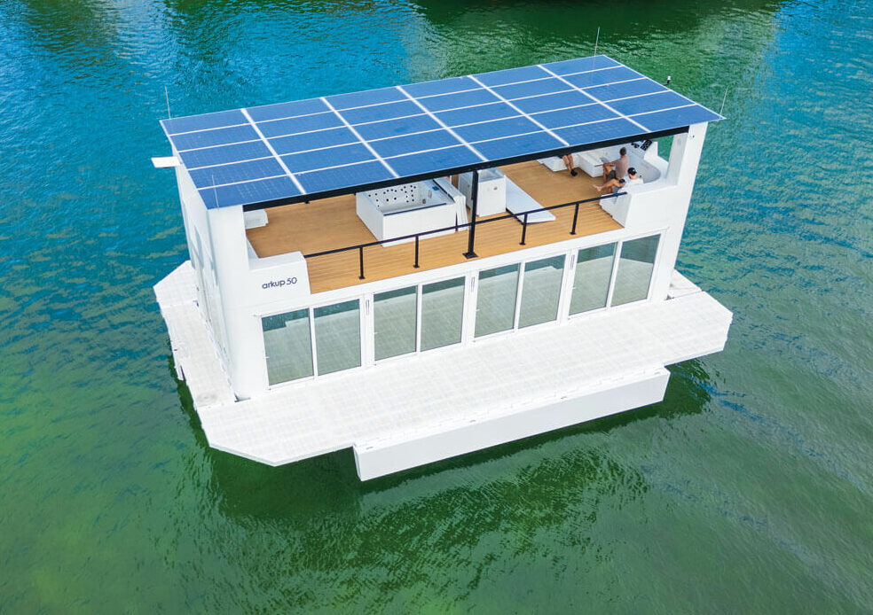 Arkup 50: A Solar-Powered Floating Villa for Off-Grid Living in the ...