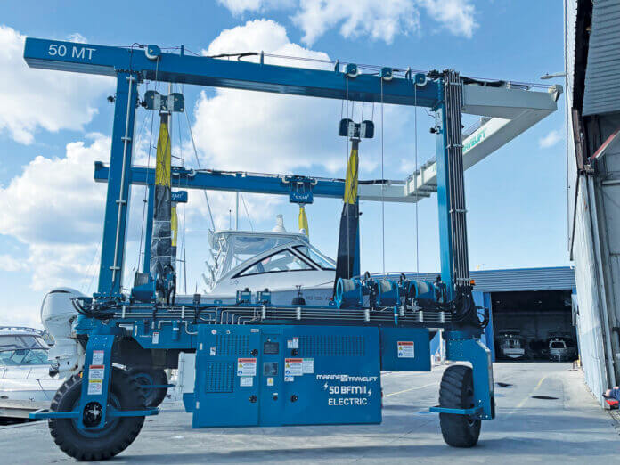 Marine Travelift Launches Electric Boat Hoist Series - ALL AT SEA