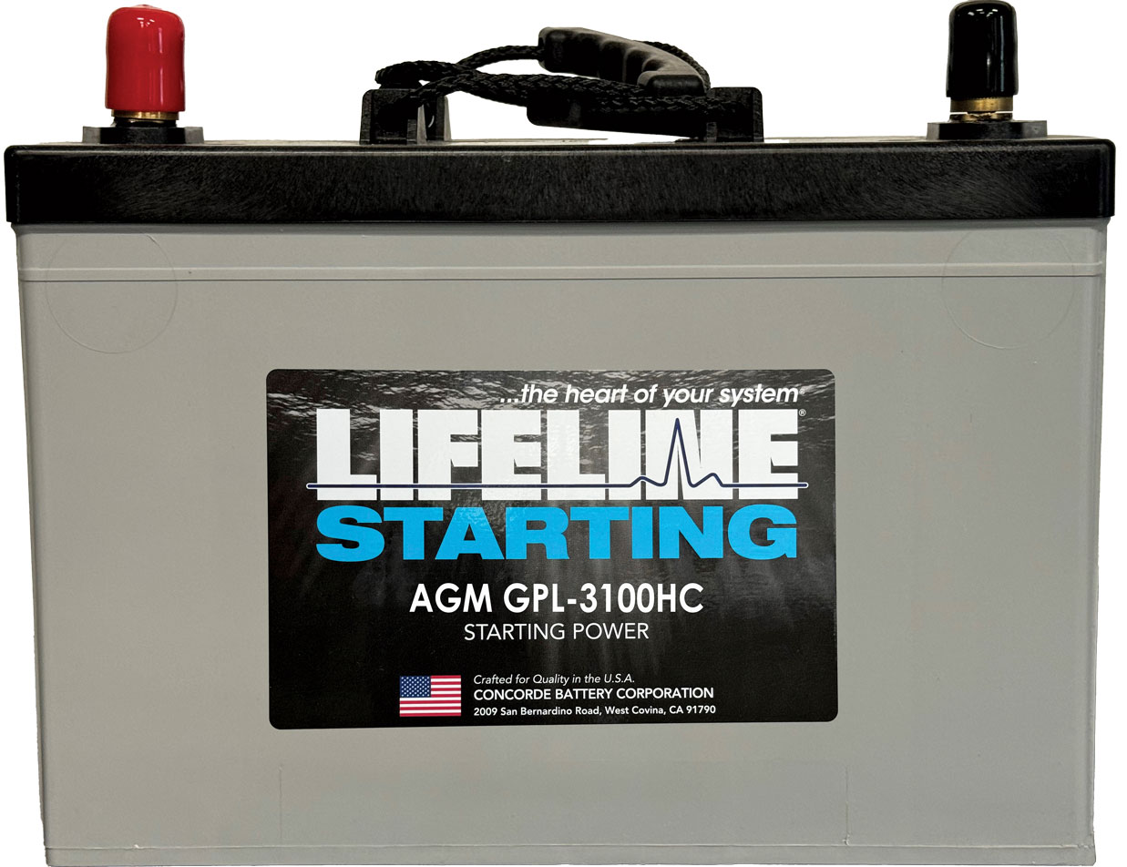 Lifeline GPL-3100HC AGM Marine Battery Delivers Unmatched Cranking ...